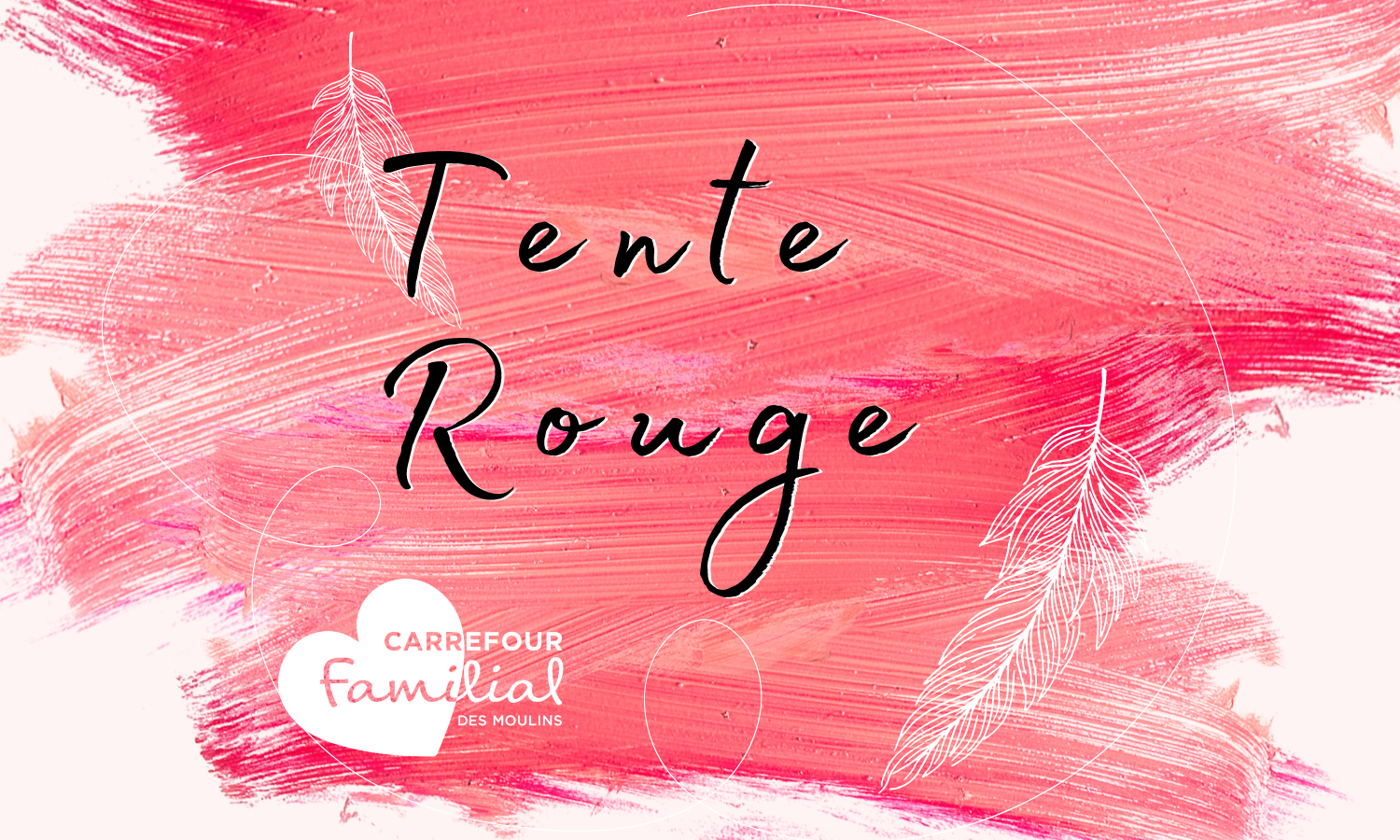 Tente rouge - Carrefour Familial Des Moulins